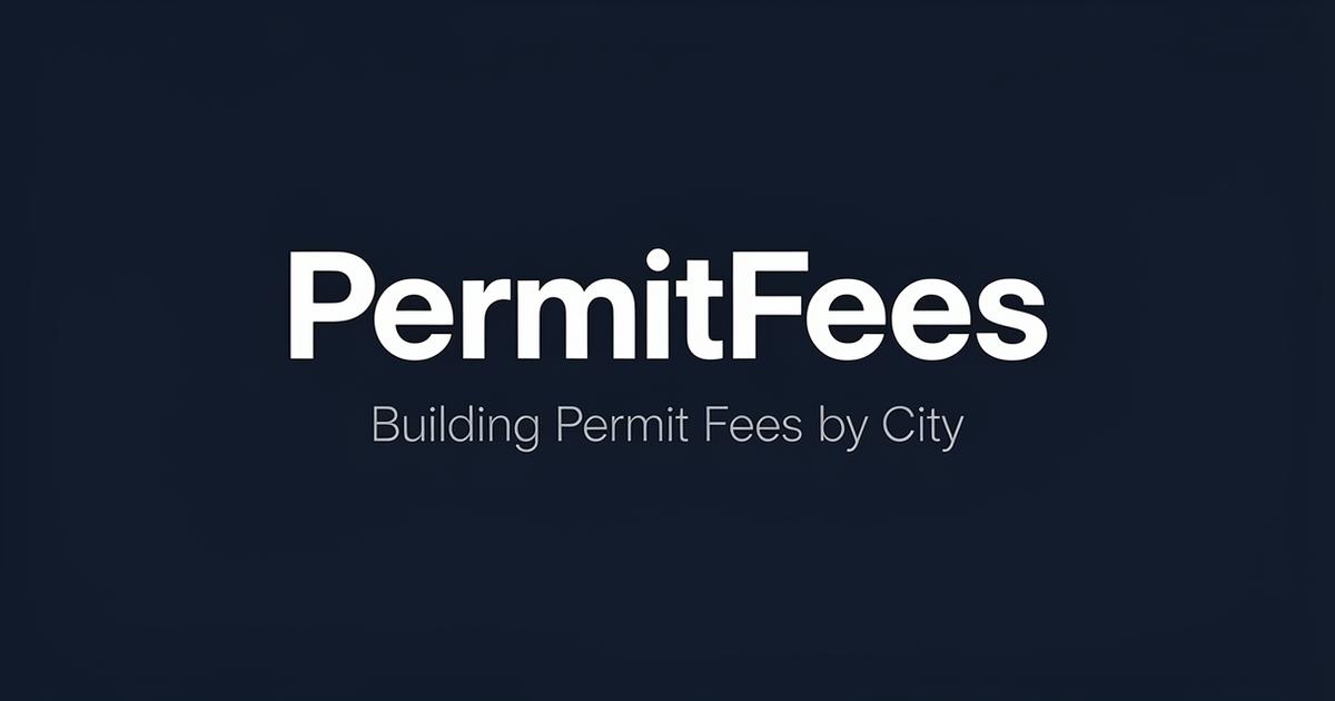 St. Petersburg Building Permits & Fee Schedule 2026 | Department Contacts